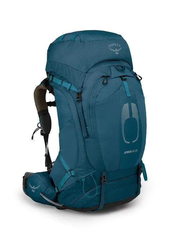 OSPREY ATMOS AG 65L MEN'S HIKING PACK VENTURI BLUE - L/XL – Adventure Camping & Fishing