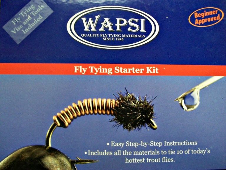 WASPI FRESH WATER FLY TYING STARTER KIT – Adventure Camping & Fishing