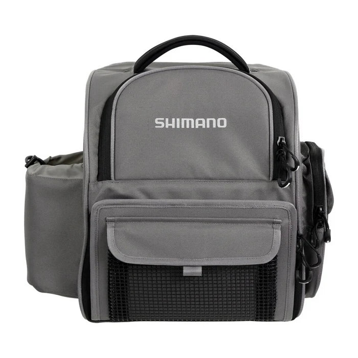 SHIMANO MEDIUM BACK PACK & TACKLE BOX GREY – Adventure Camping & Fishing