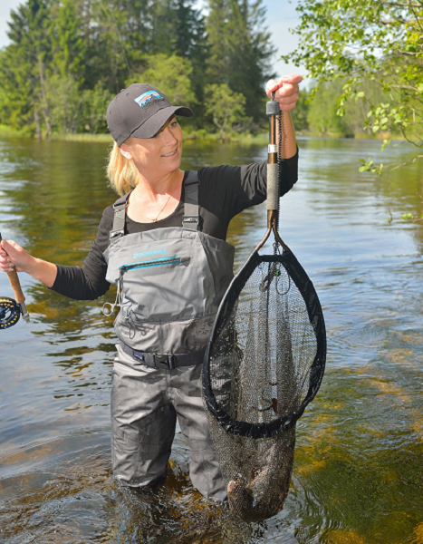 McLean Angling Short Handle Weigh Net S Rubber mesh – Adventure Camping ...