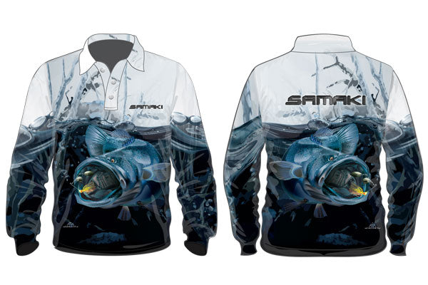 SAMAKI MURRAY COD LONG SLEEVE SHIRT – Adventure Camping & Fishing