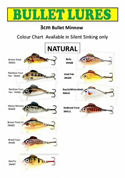 BULLET LURE 3CM – Adventure Camping & Fishing