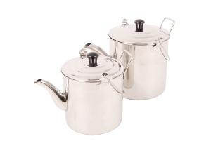 CAMPFIRE BILLY TEAPOT STAINLESS STEEL 2.8L – Adventure Camping & Fishing